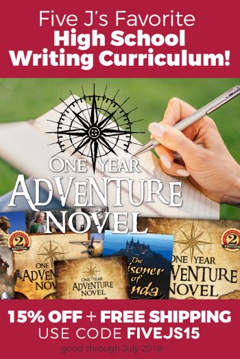 One Year Adventure Novel Homeschool Writing Curriculum Review